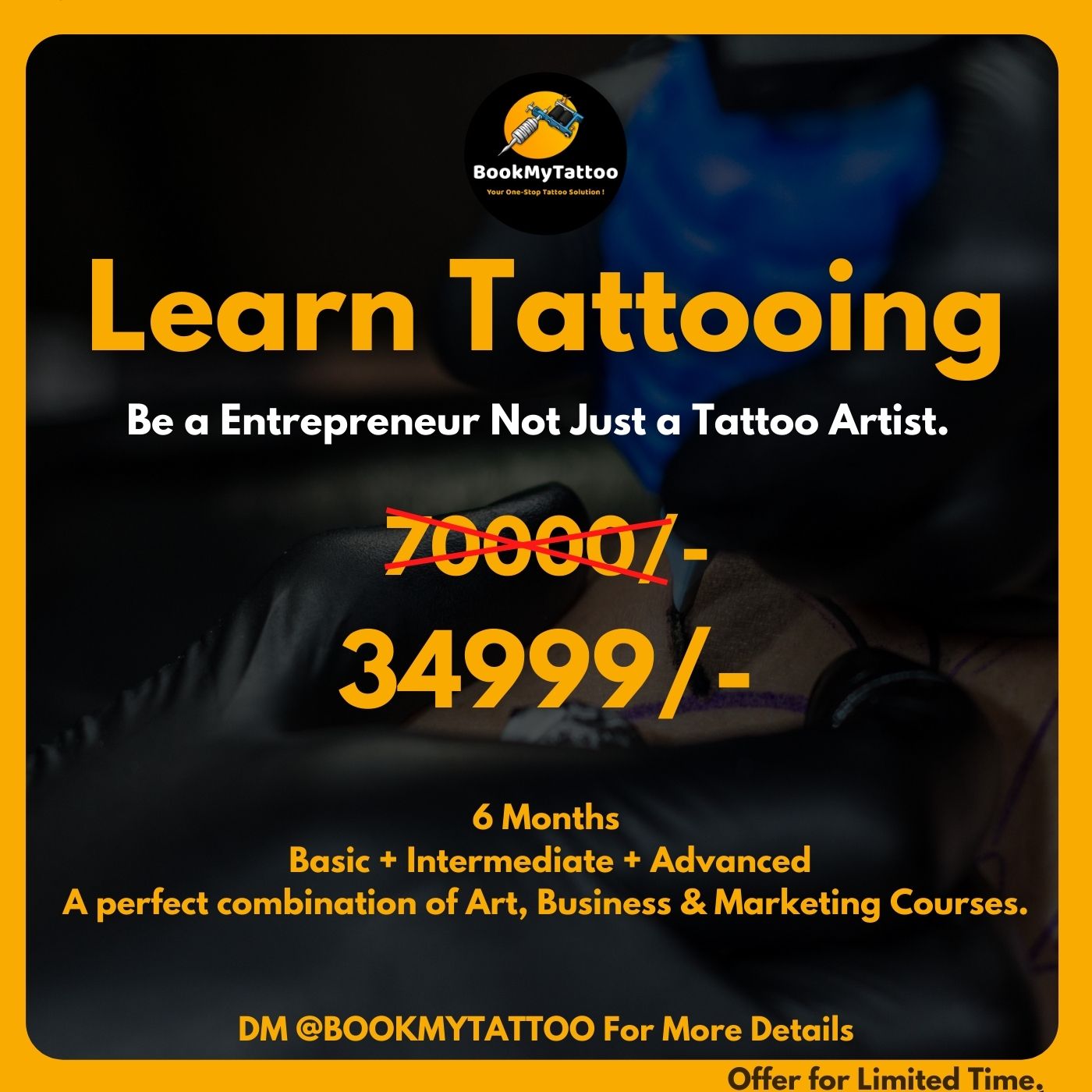 Tattoo Training - Book My Tattoo